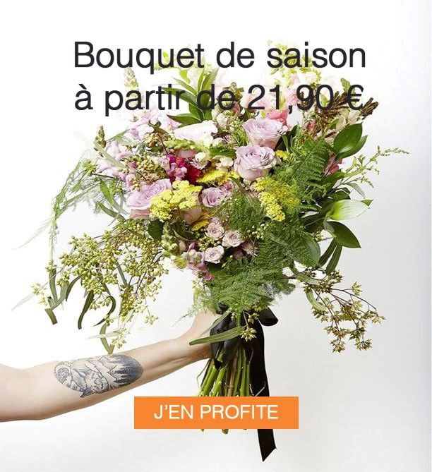 Livraison bouquet de fleurs, fleuriste Nantes